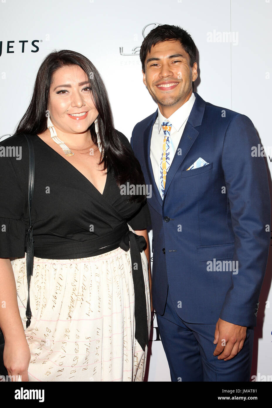 Los Angeles, Ca, USA. 26. Juli 2017. Martin Sensmeier, bei Premiere von ...