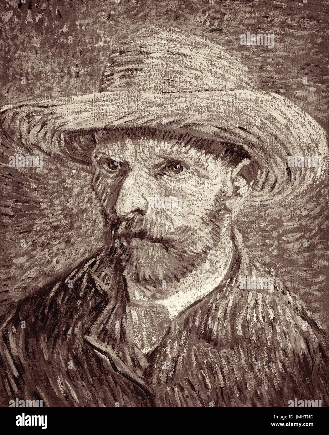 Portrait of vincent van gogh -Fotos und -Bildmaterial in hoher Auflösung – Alamy