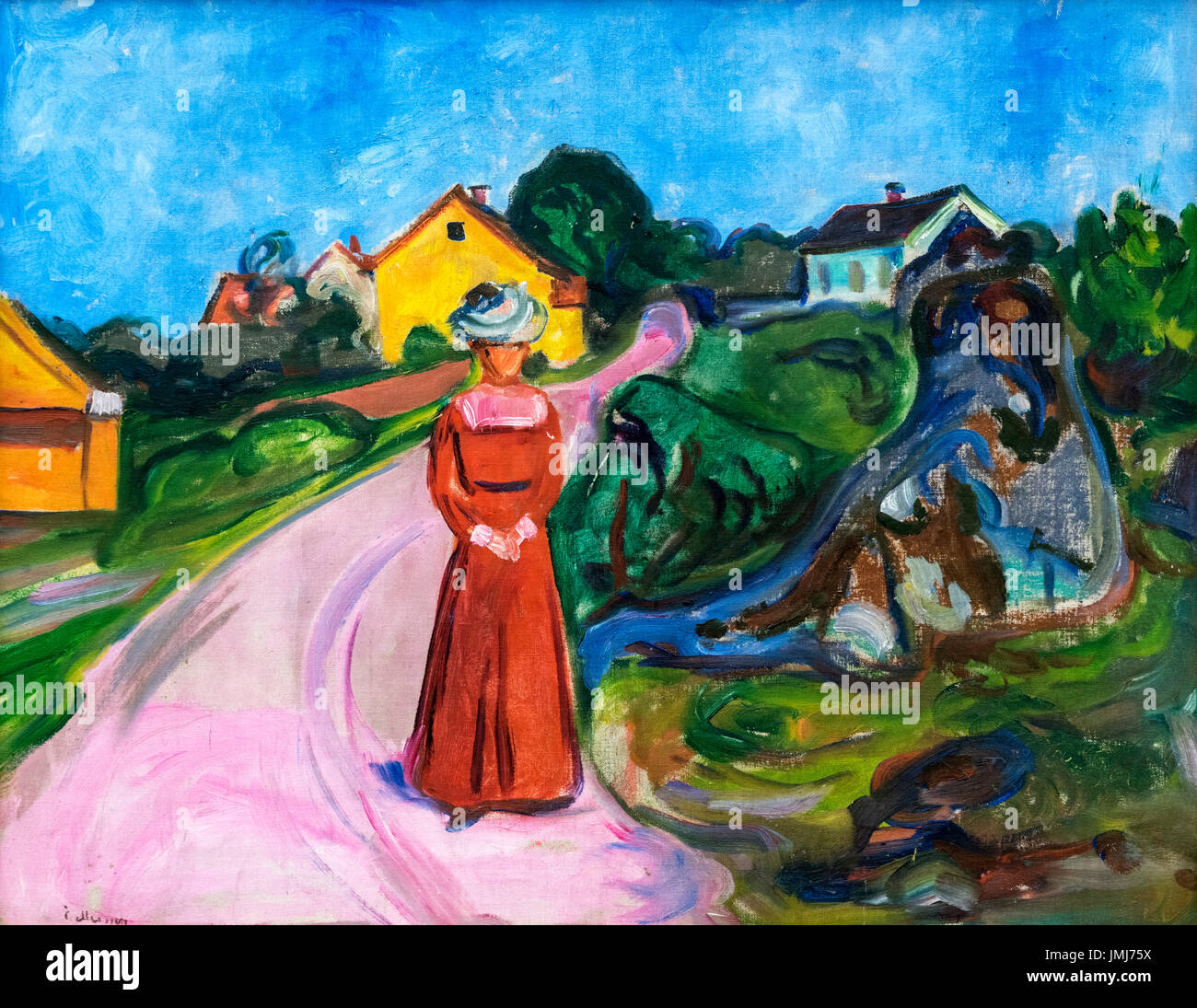 Edvard munch frau -Fotos und -Bildmaterial in hoher Auflösung – Alamy