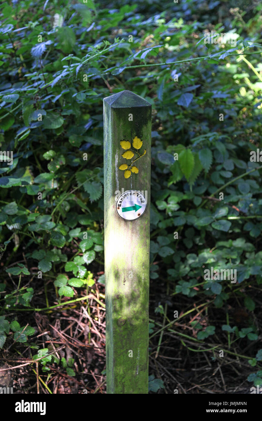 Explorer trail wanderweg zeichen -Fotos und -Bildmaterial in hoher ...