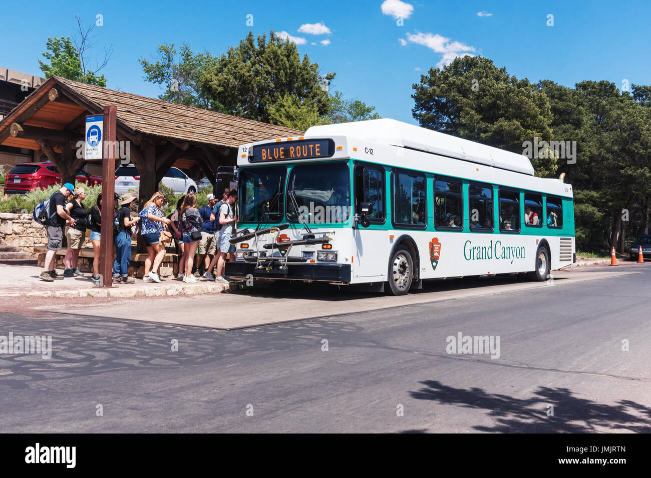 Bus stop grand canyon national park -Fotos und -Bildmaterial in hoher ...