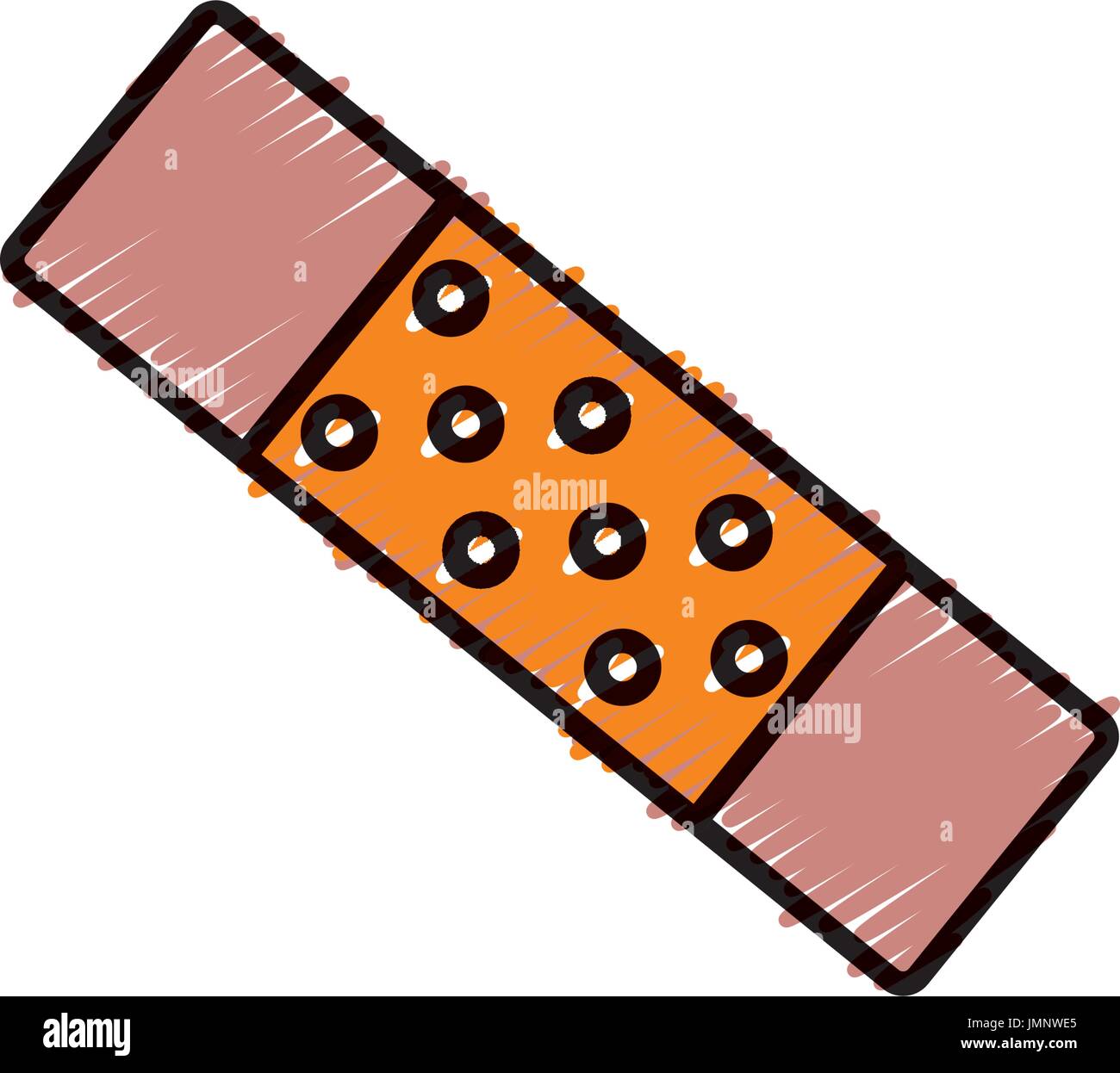 Pflaster-Symbol auf weißem Hintergrund-Vektor-illustration Stock ...