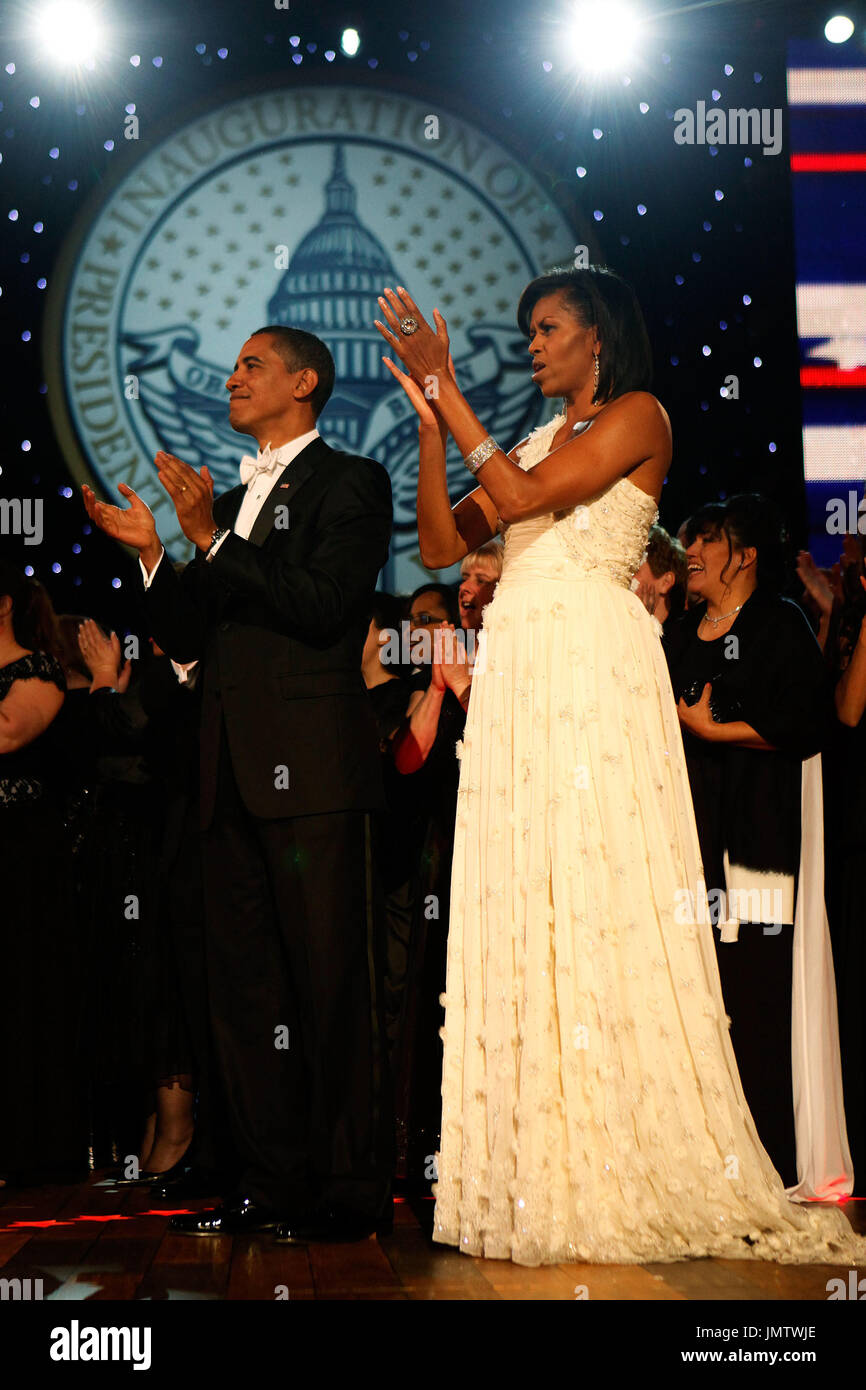 Washington, DC - 20. Januar 2009--besuchen Sie US-Präsident Barack ...