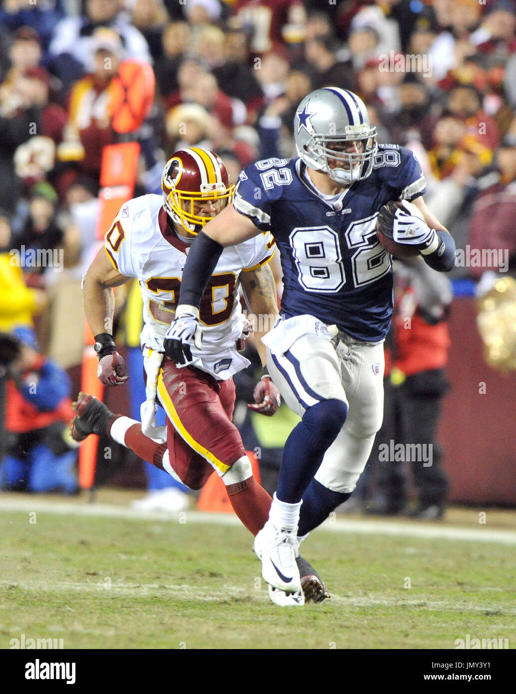 Landover, MD - 27. Dezember 2009 - Dallas Cowboys-Tight-End Jason ...