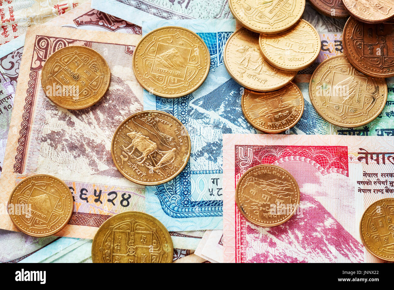 Nepalesische Rupie Stockfotos und -bilder Kaufen - Alamy