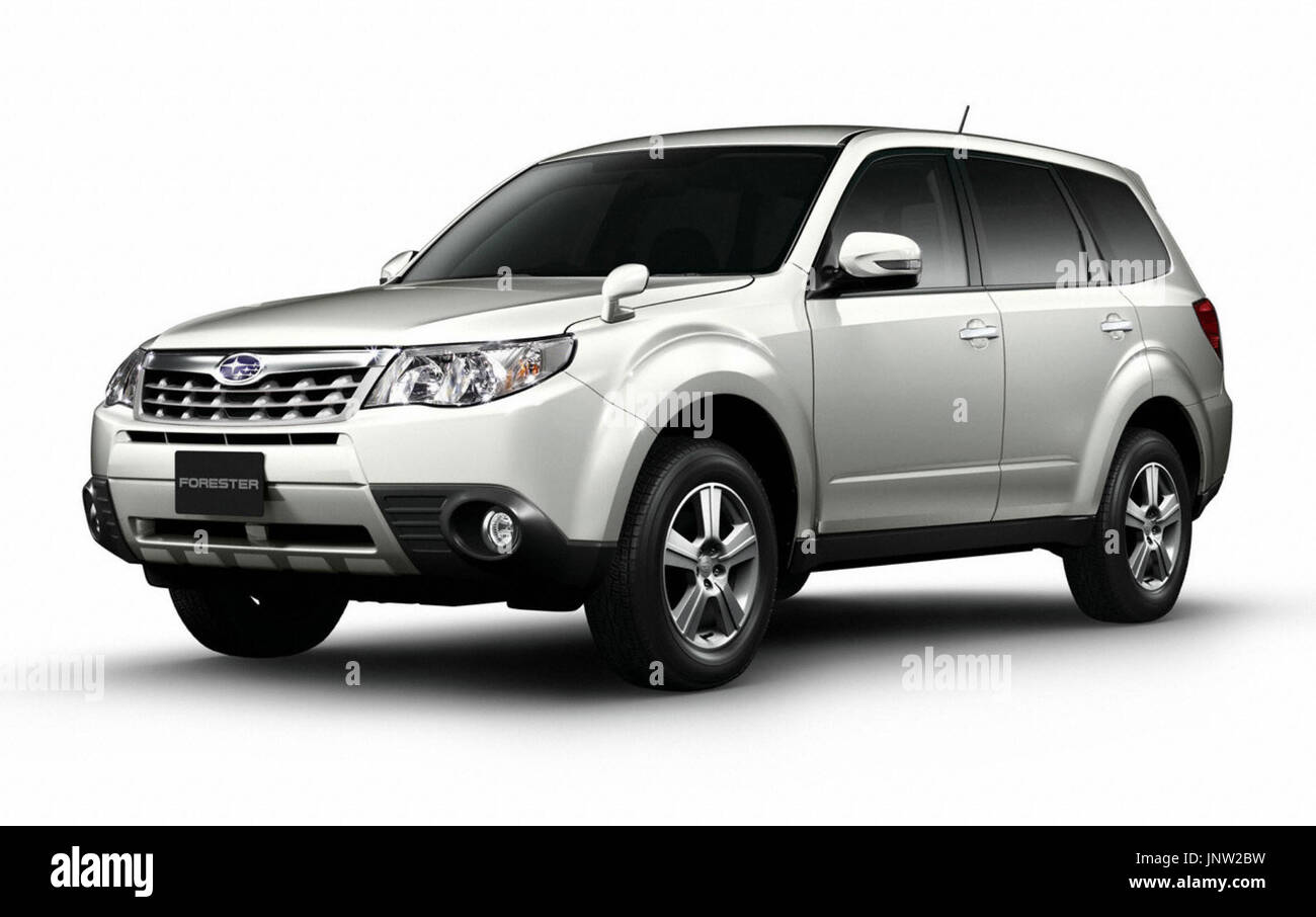 TOKYO, Japan - Foto zeigt Fuji Heavy Industries Ltd. neue Subaru ...
