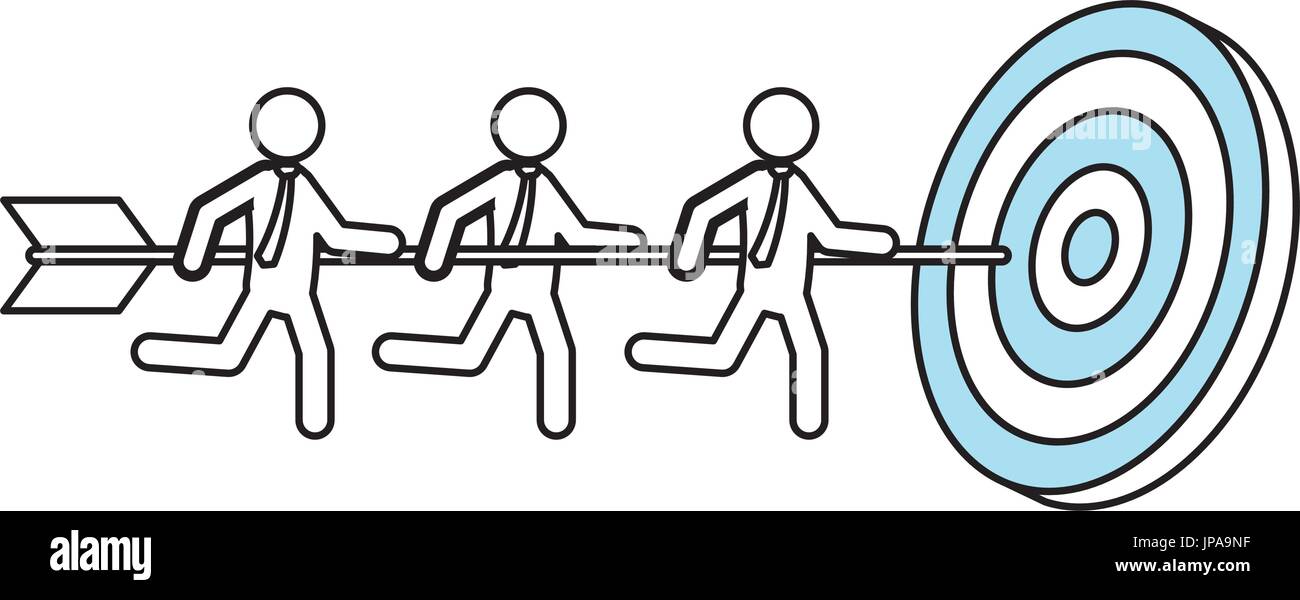 Business-Ziel-symbol Vektor Abbildung - Bild: 151432555 - Alamy