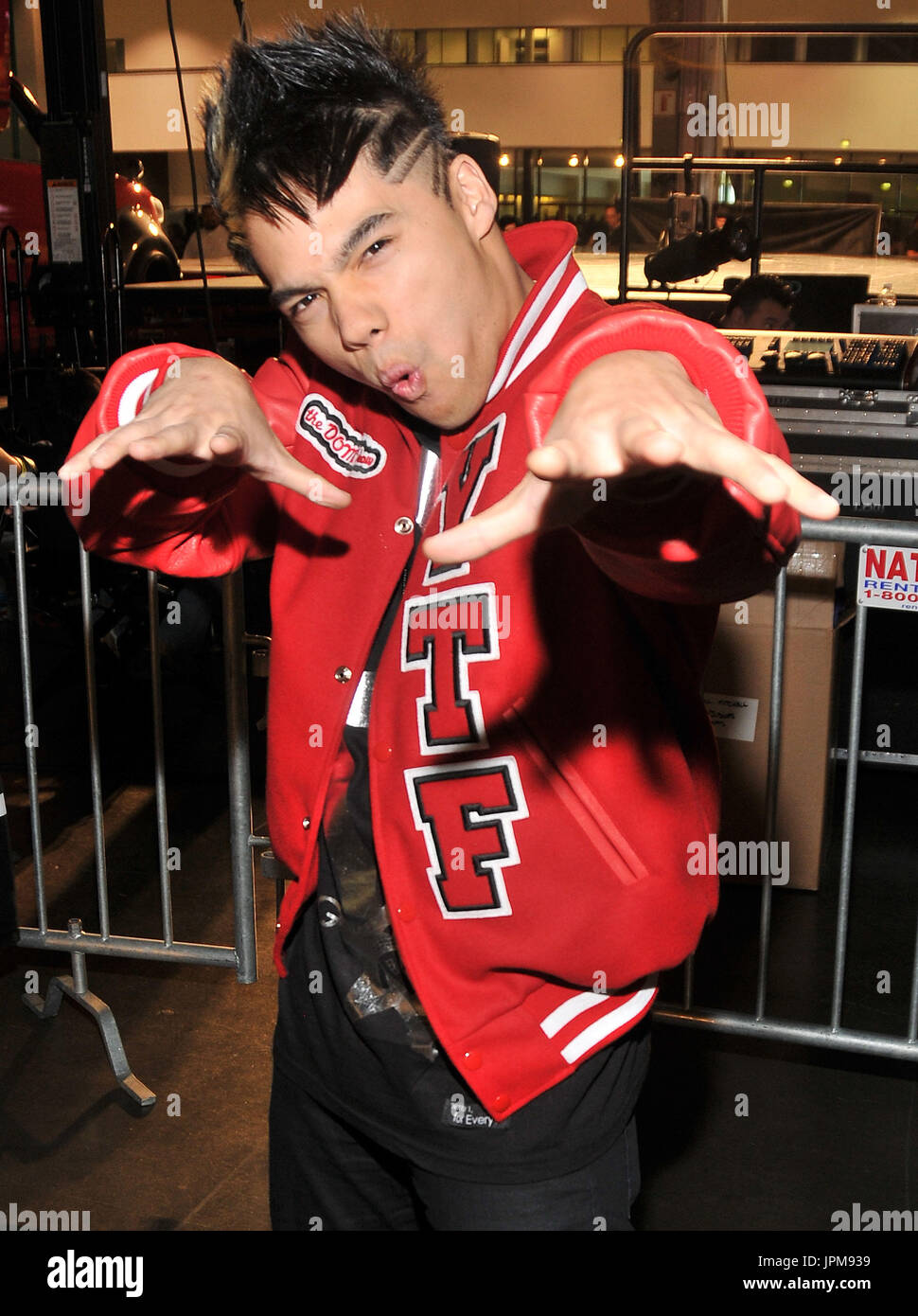 Dominic D-Trix Sandoval bei World Of Dance Los Angeles 2011 - hinter ...