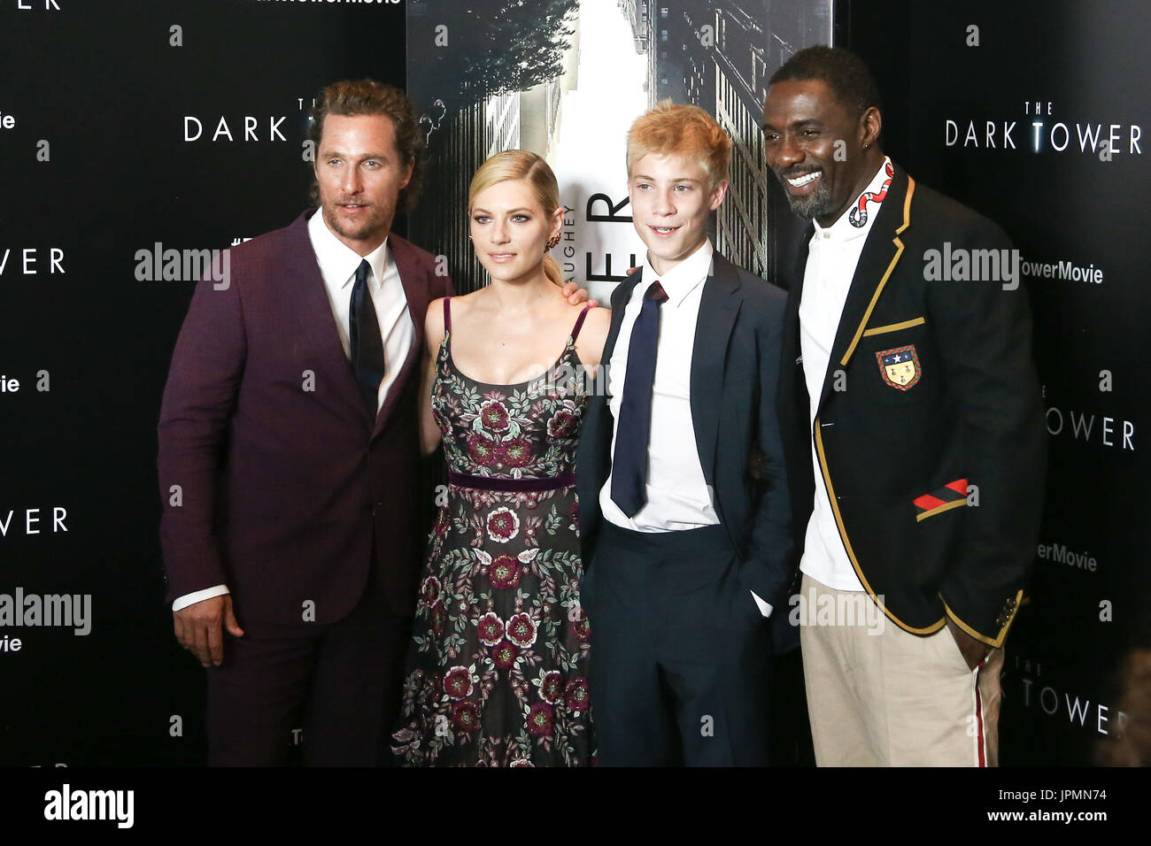 NEW YORK-JUL-31: (L-R) Matthew McConaughey, Katheryn Winnick, Tom ...