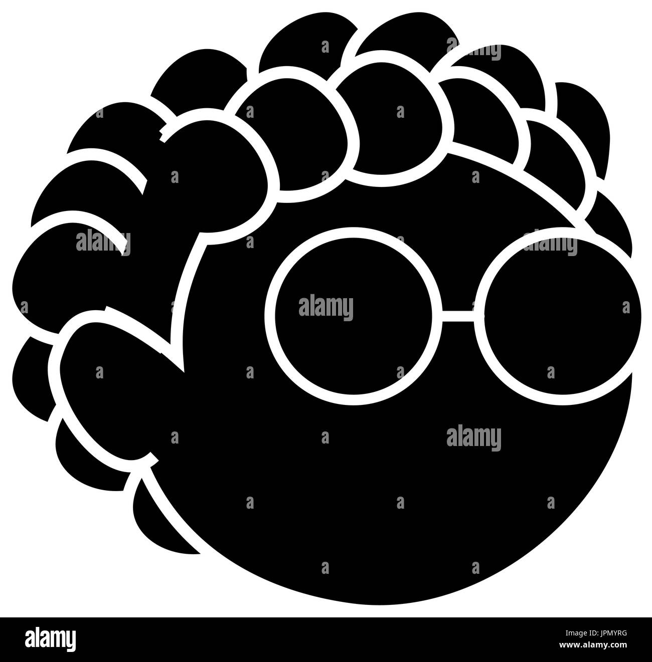 Cartoon junge Symbol Symbol Vektor Illustration Grafik-design Stock ...