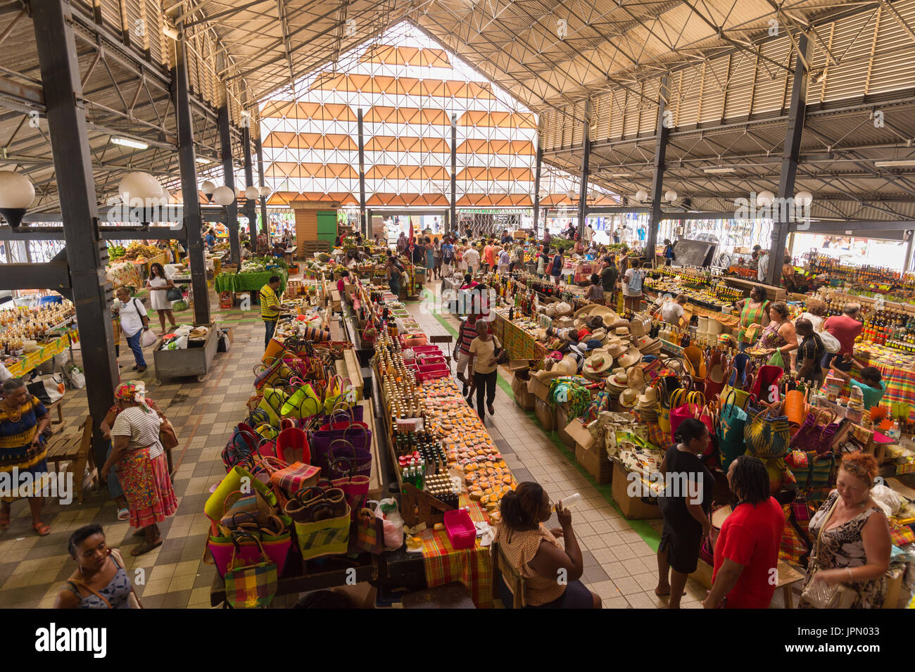 France martinique fort de france city market -Fotos und -Bildmaterial ...