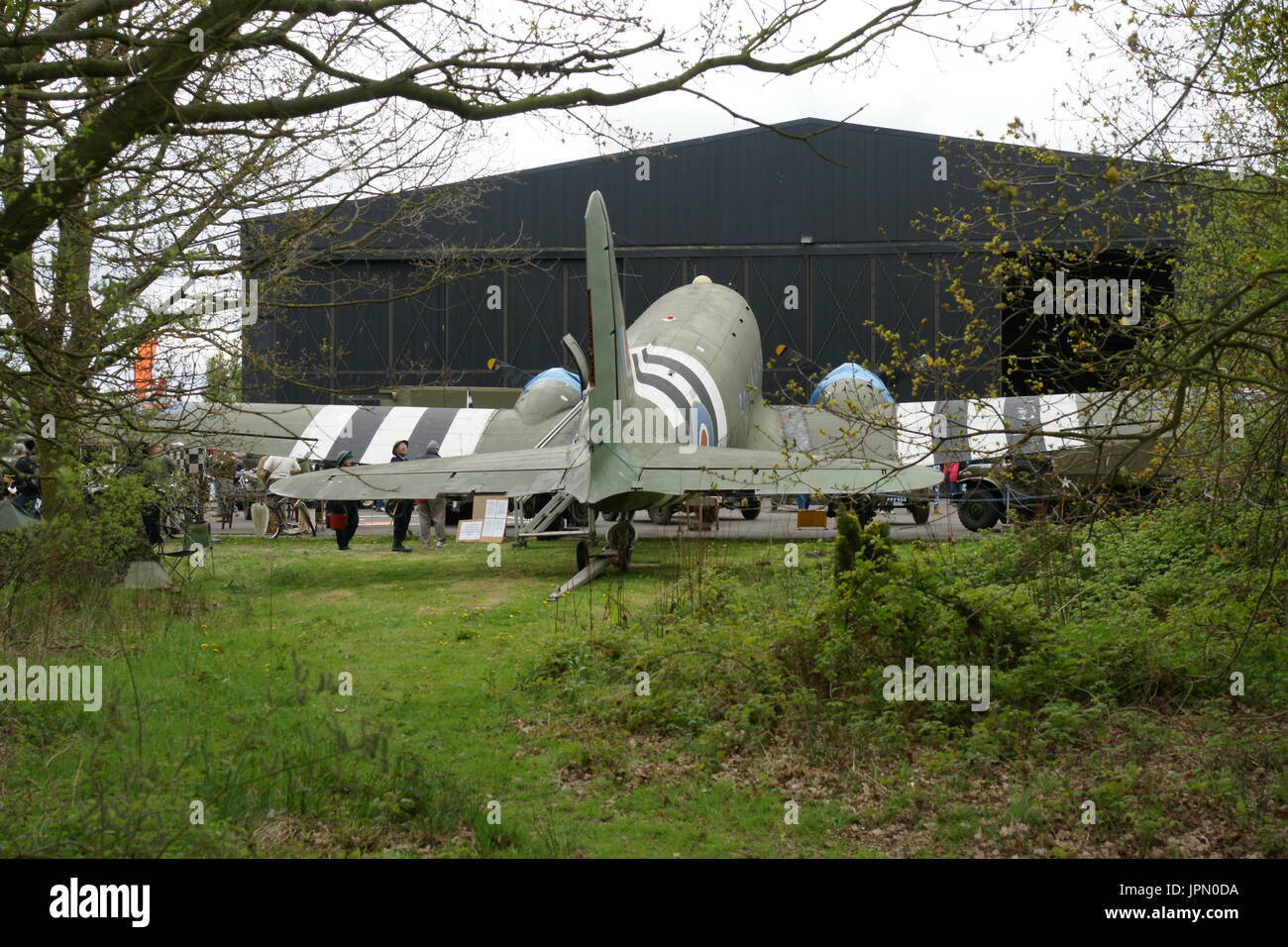 Zweiter Weltkrieg RAF Dakota c-47-Transportflugzeuge Stockfotografie ...