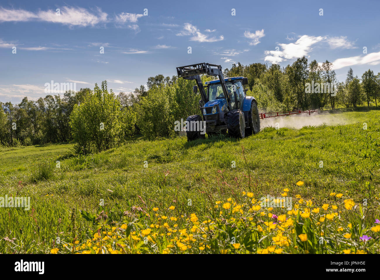 Bauer traktor sommer -Fotos und -Bildmaterial in hoher Auflösung – Alamy