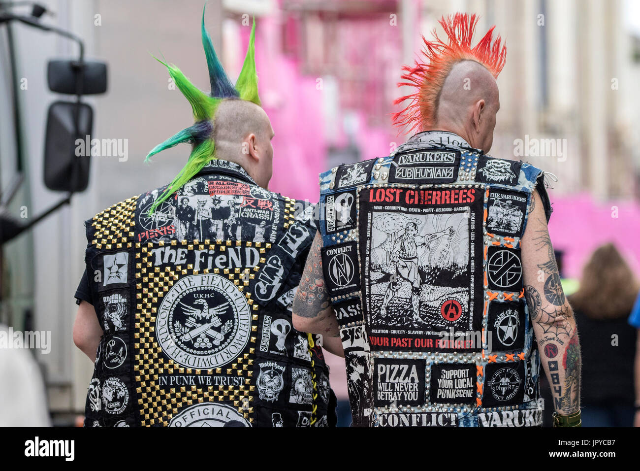 Blackpool punk mohawk -Fotos und -Bildmaterial in hoher Auflösung – Alamy
