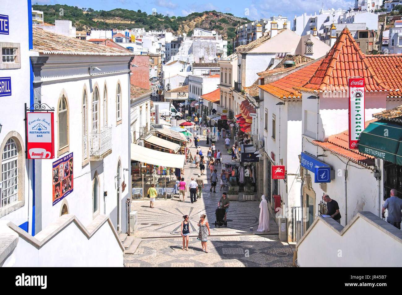 Albufeira Algarve Old Town Stockfotos und -bilder Kaufen - Alamy