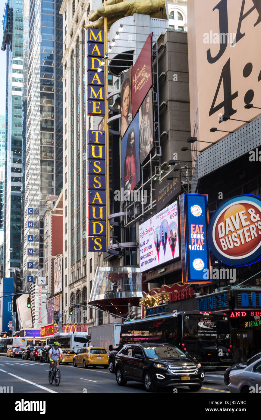 Madame Tussauds Wax Museum, W. 42nd Street, Times Square, New York City ...