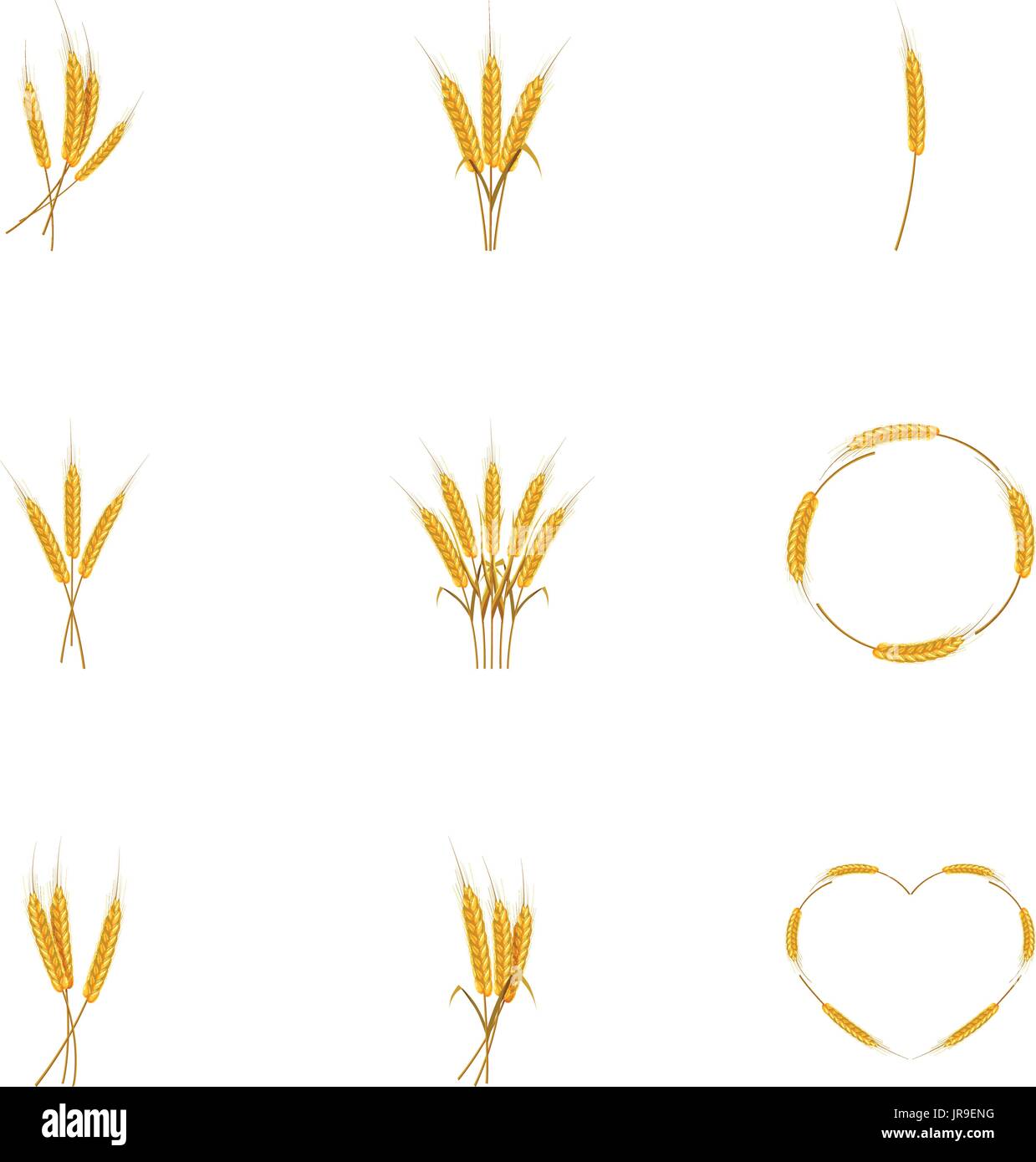 Reis kultivieren Stock-Vektorgrafiken kaufen - Alamy