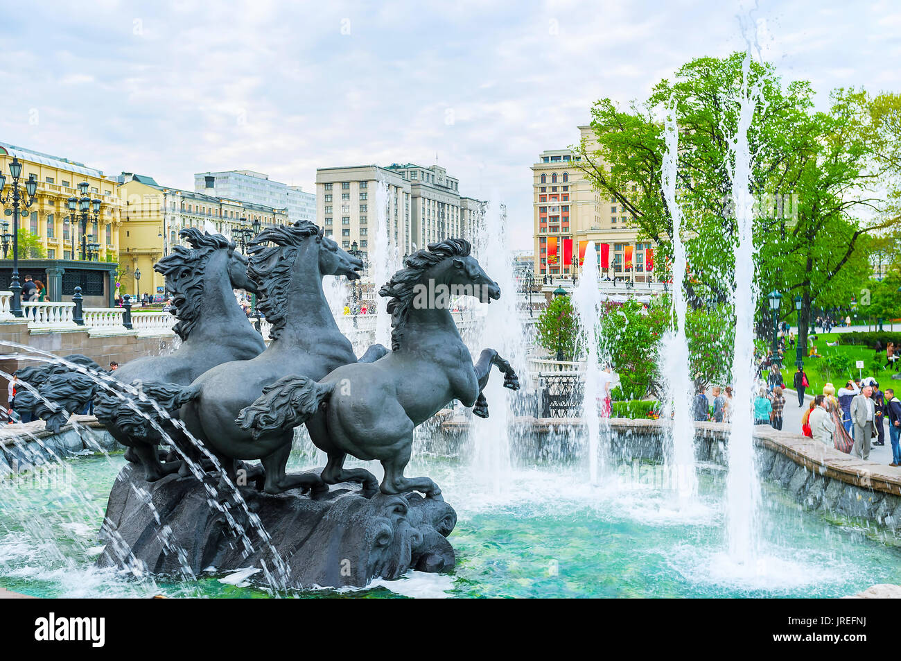Moskau Jahreszeiten Stockfotos und -bilder Kaufen - Alamy