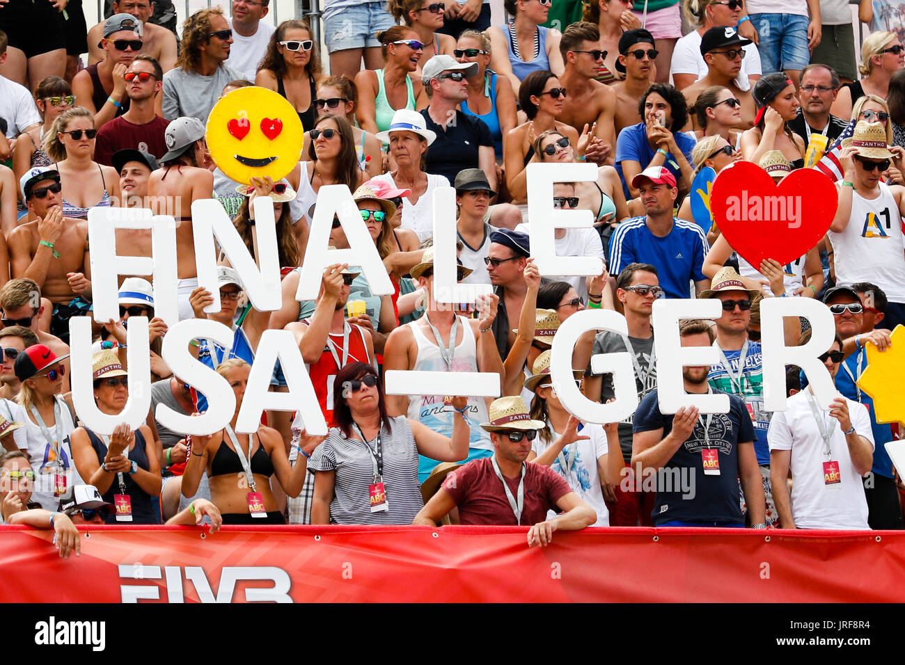 Wien, Österreich - 5. August 2017. GOLD MEDAL MATCH - Frauen zwischen ...