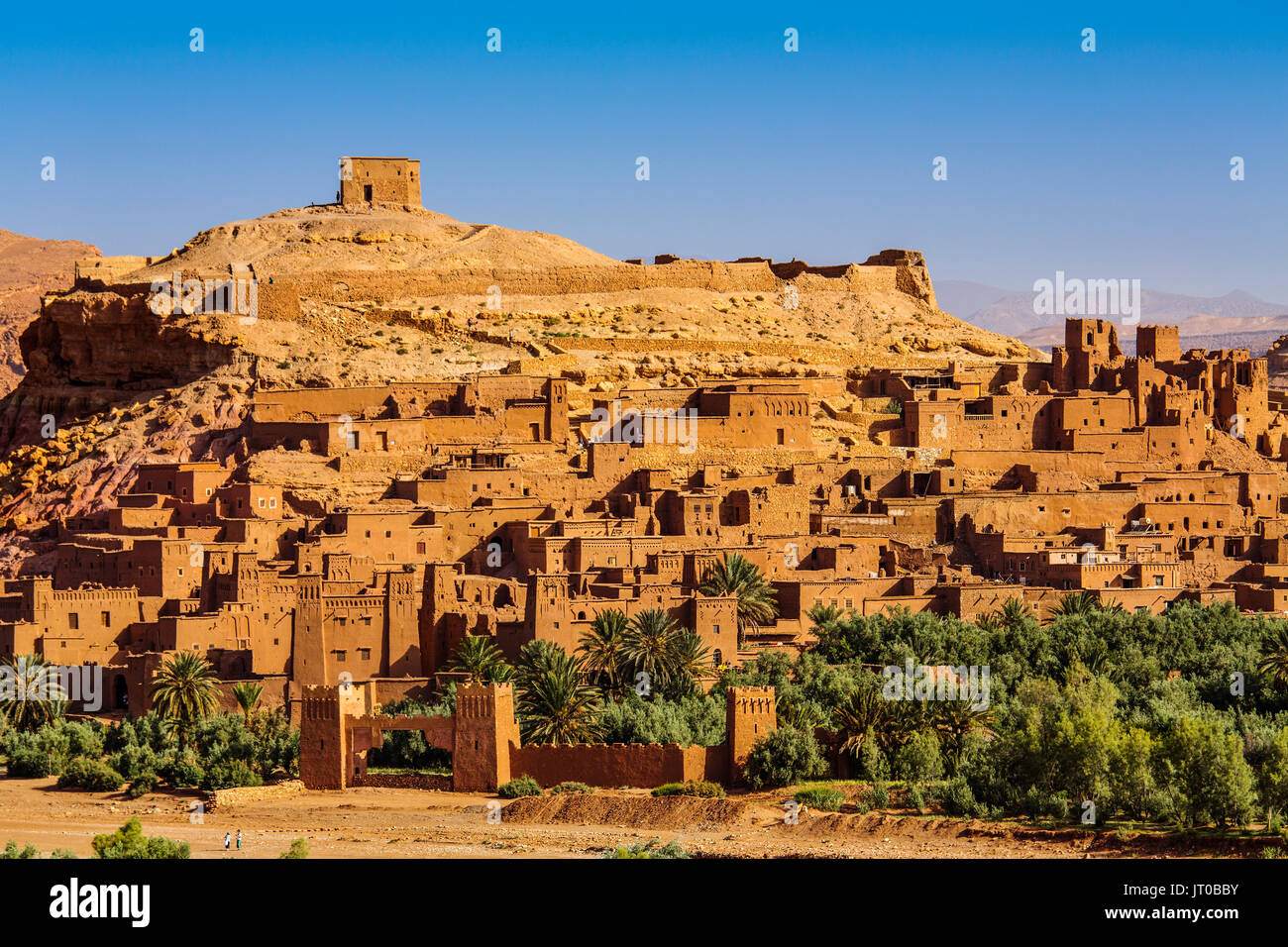 Kasbah Ksar Schloss Marokko Benhaddou Fotos Und Bildmaterial In Hoher