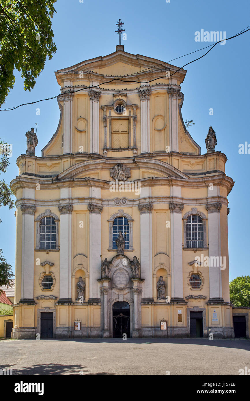 Barocke Kirche Kirche der Himmelfahrt der Jungfrau Maria und St ...