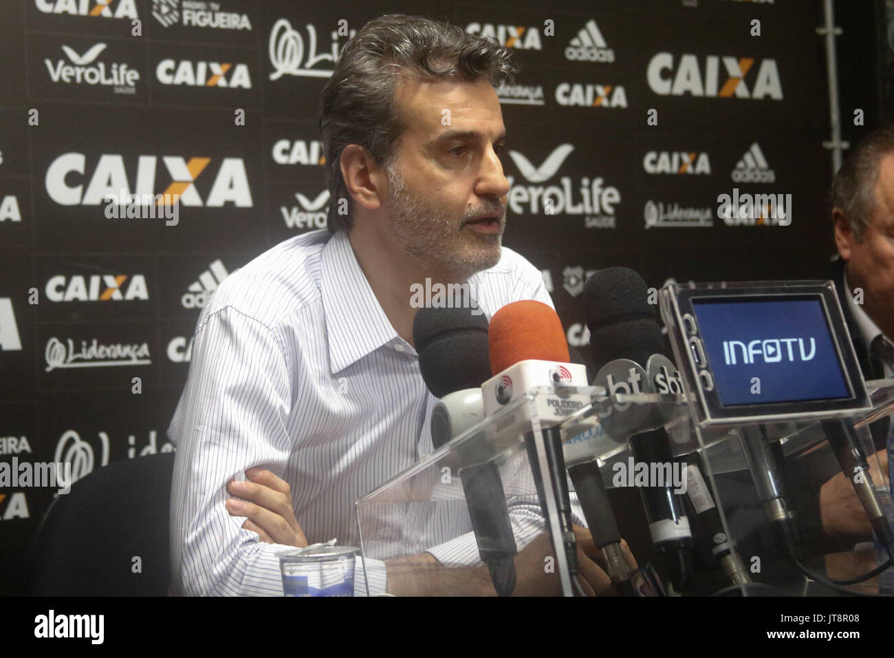 FLORIAN 'POLIS, SC - 08.08.2017: COLEÇÃO DE IMPENSA TUN FIGUEIRENSE ...