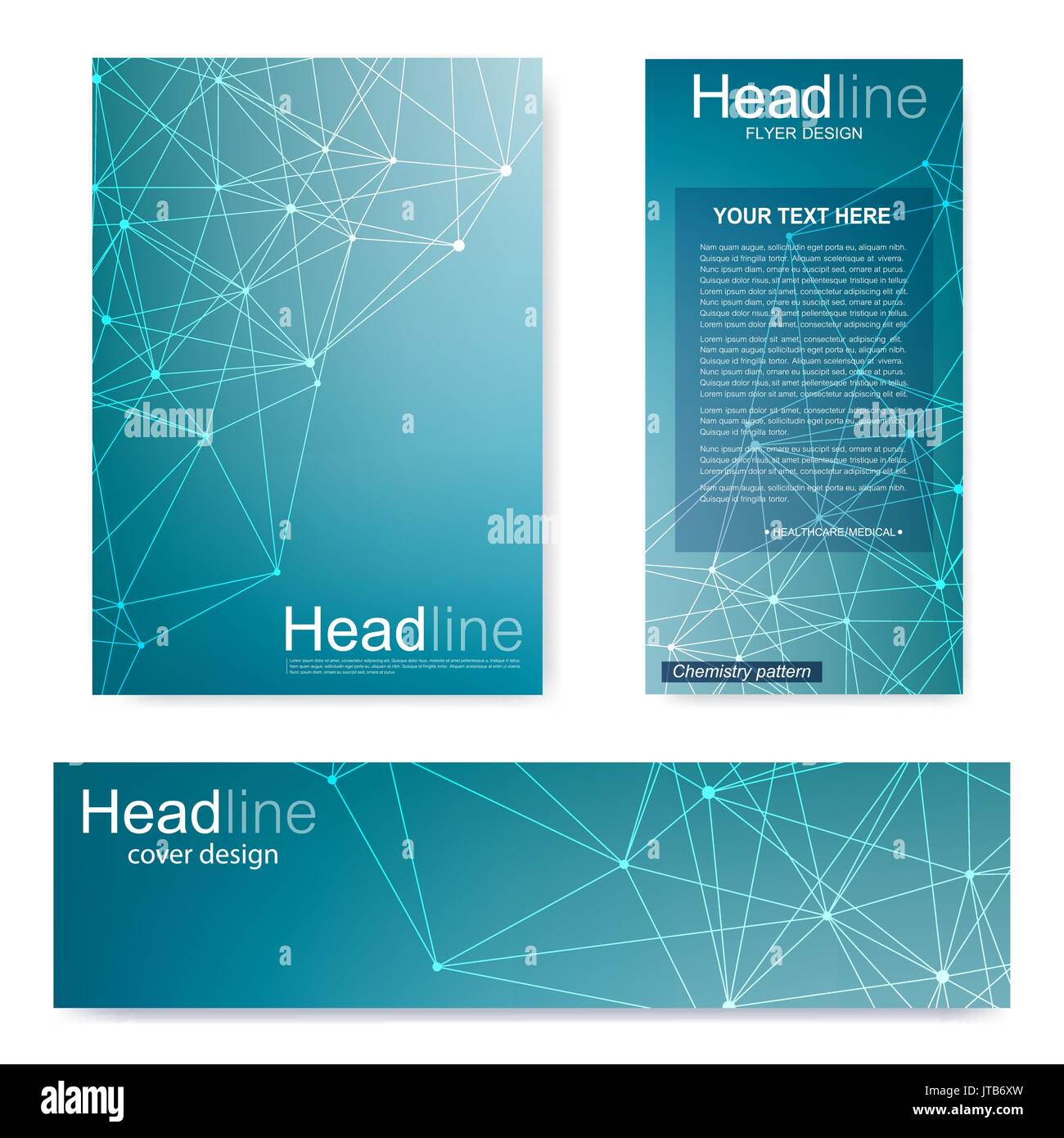 Brochure Design Flyer Template Size Stockfotos und -bilder Kaufen - Alamy