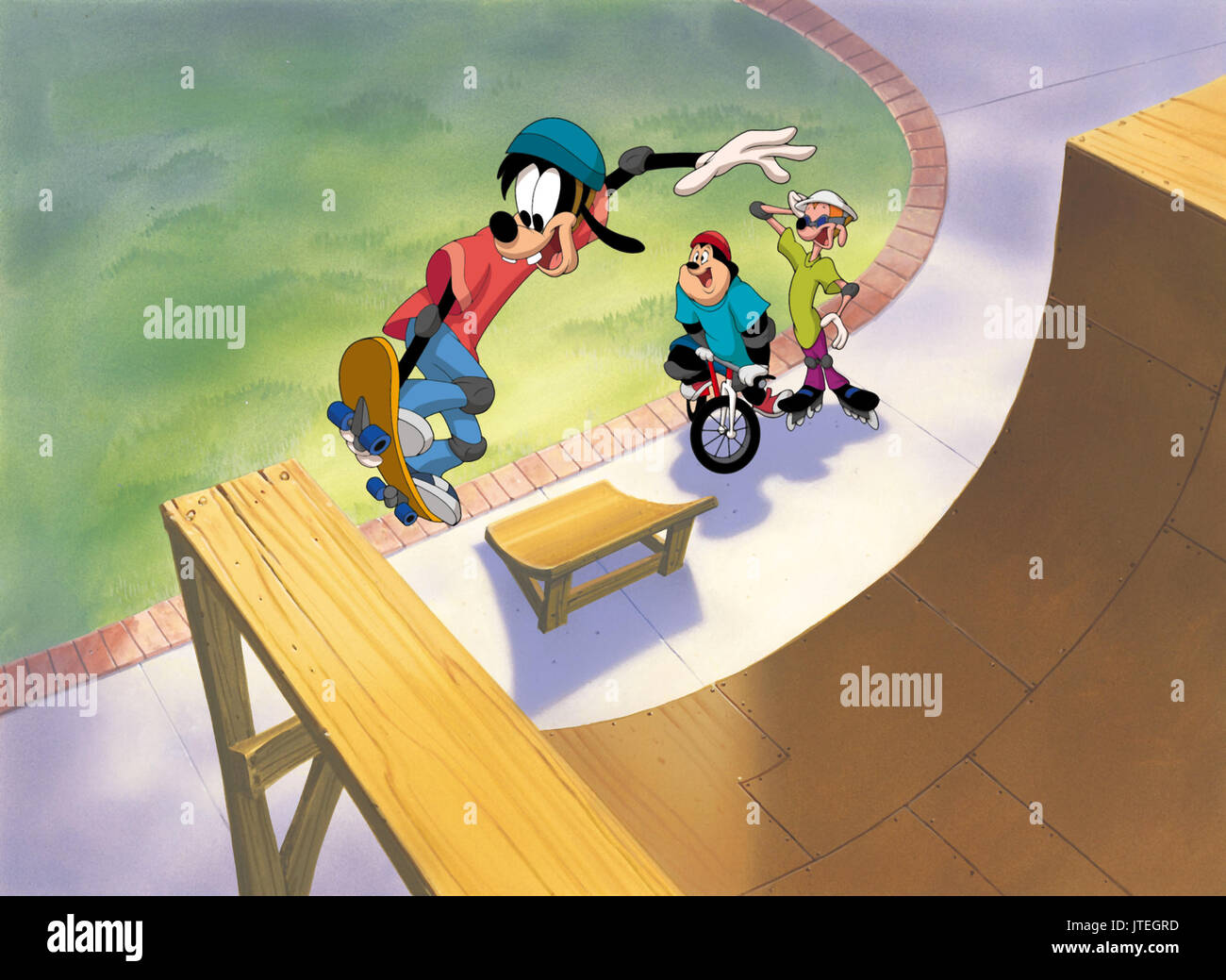 MAX SCHNITZER, PJ, Bobby, ein extrem Goofy Film, 2000 Stockfotografie ...