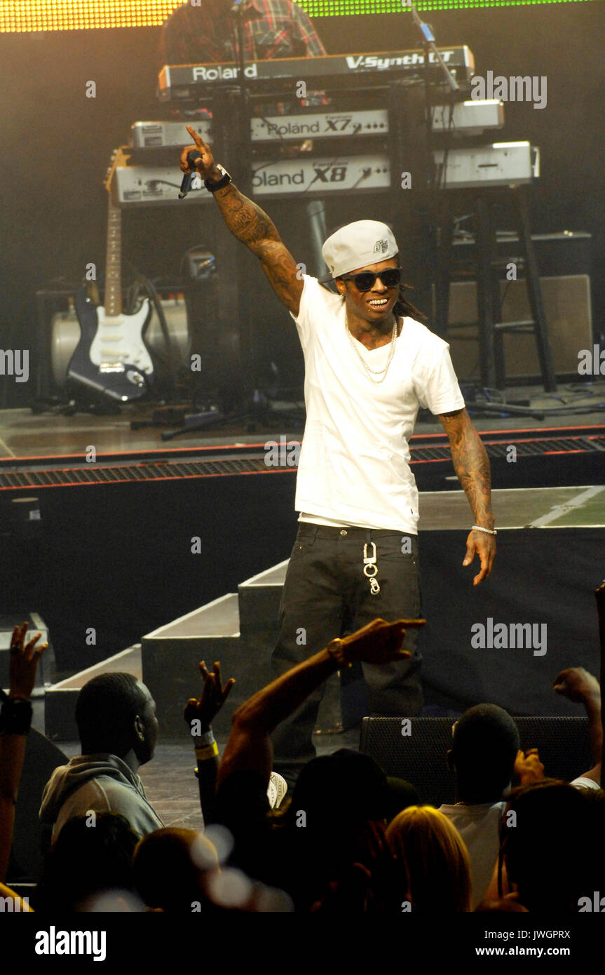 Rapper Dwayne Michael Carter, Jr. aka Lil Wayne führt America's Most ...