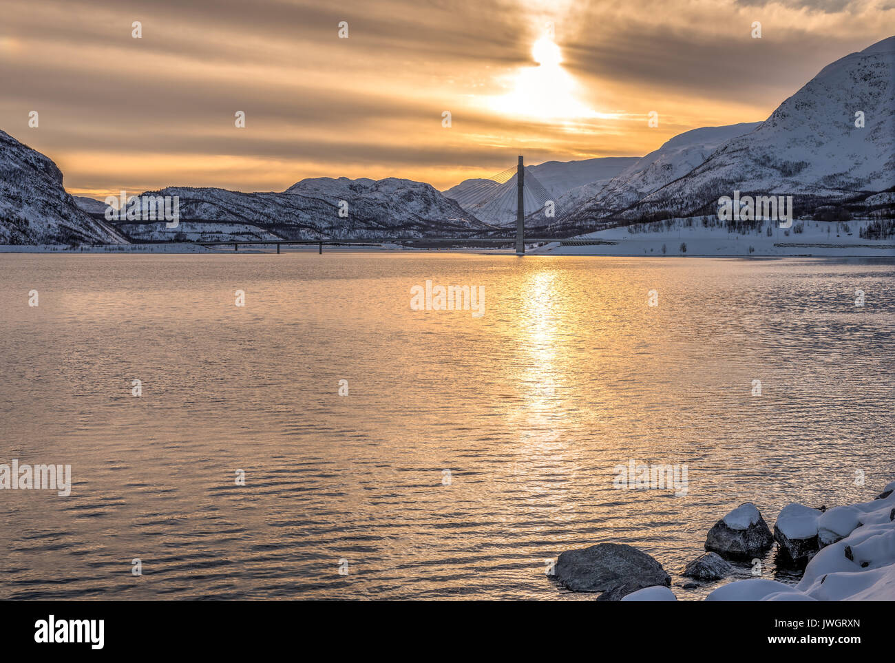 Alta Norway Winter Stockfotos und -bilder Kaufen - Alamy