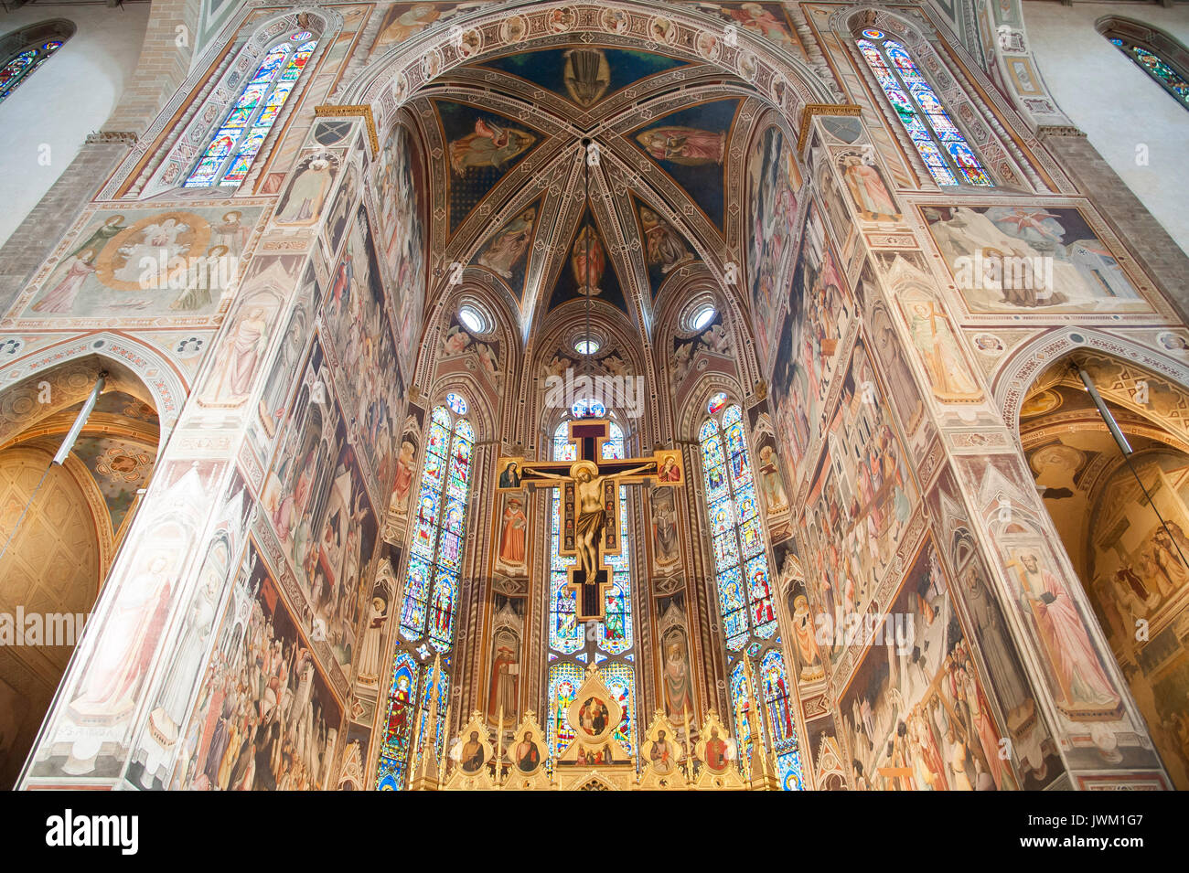 Die basilika di santa croce ist die wichtigste franziskanische kirche -Fotos und -Bildmaterial ...