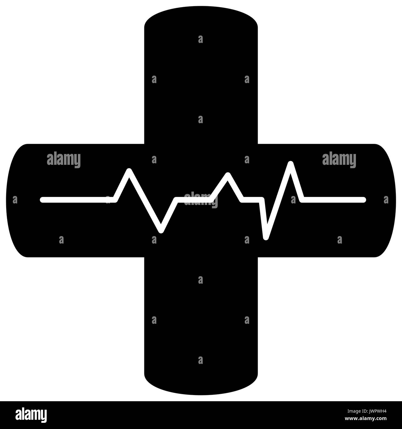 Medizinische Kreuz Symbol Symbol Vektor Illustration Grafik-design ... Medizinische Kreuz Symbol Symbol Vektor Illustration Grafik-design ...