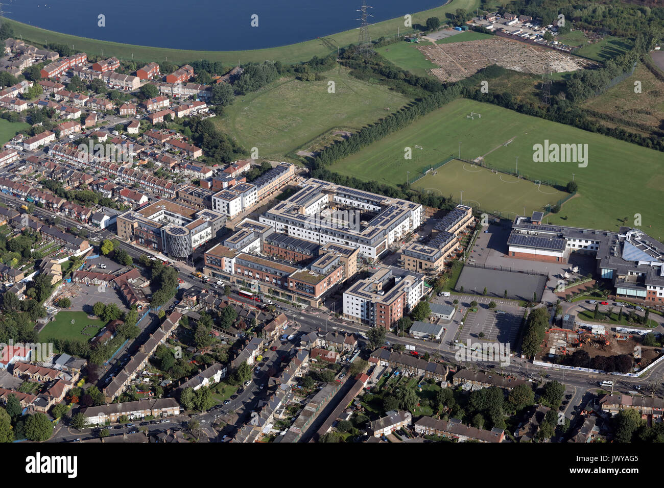 Luftbild von manston -Fotos und -Bildmaterial in hoher Auflösung – Alamy