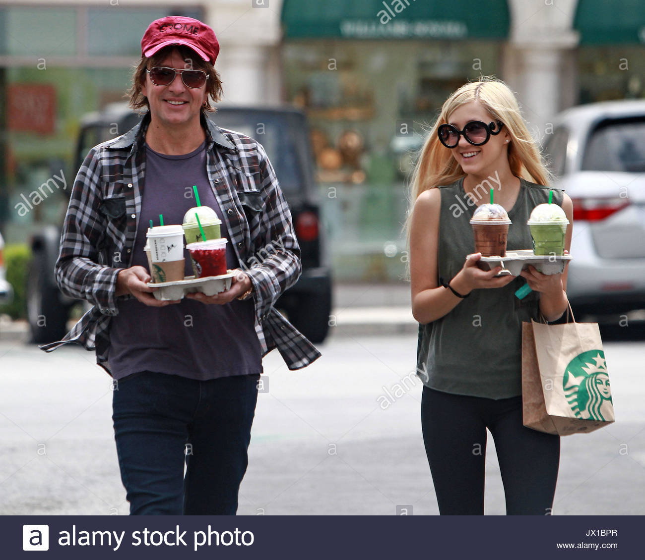 Richie Sambora And Ava Elizabeth Sambora Stockfotos & Richie Sambora ...