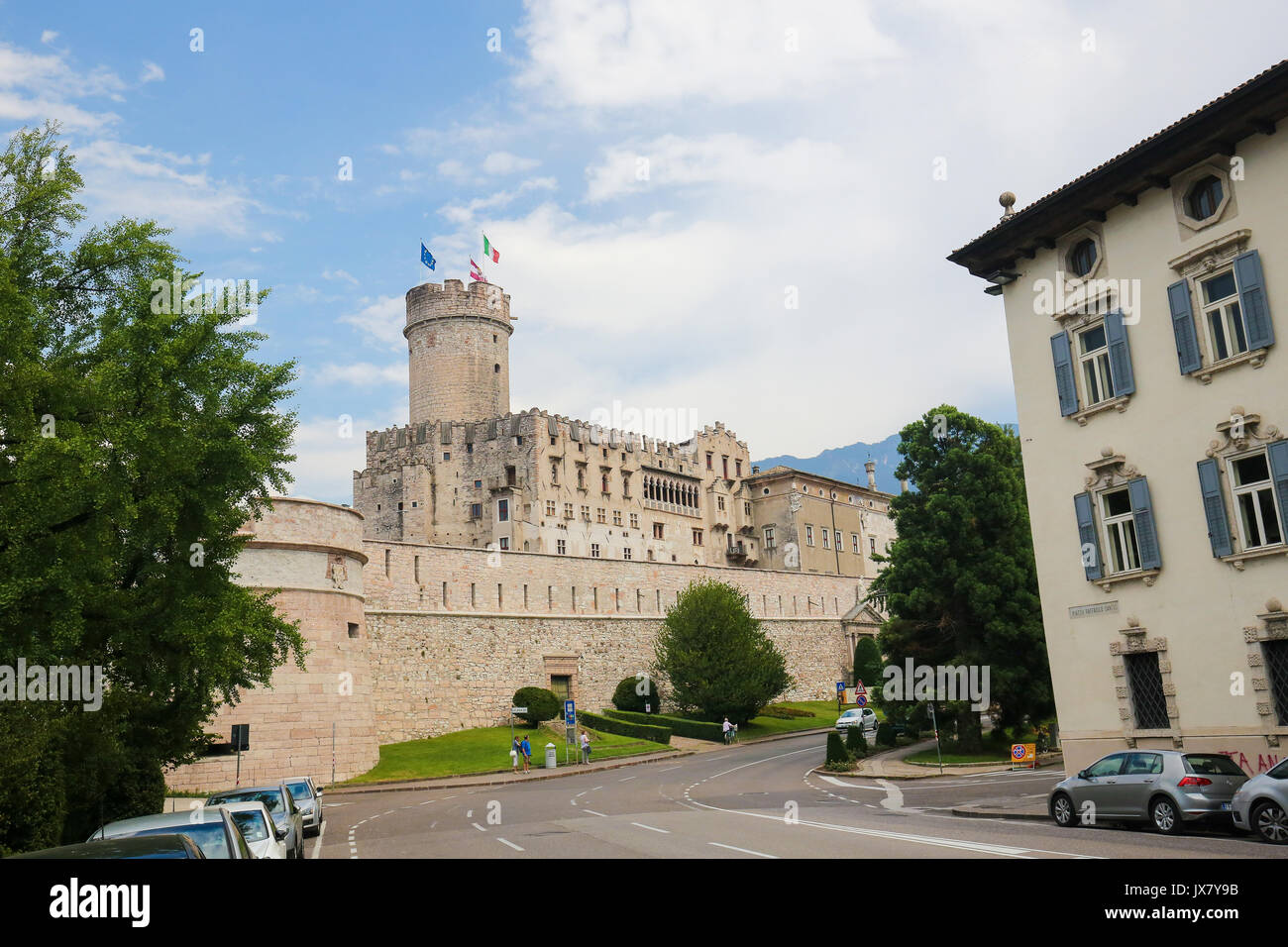 Schloss Buonconsiglio in Trient, Trentino, Italien, einem berühmten ...