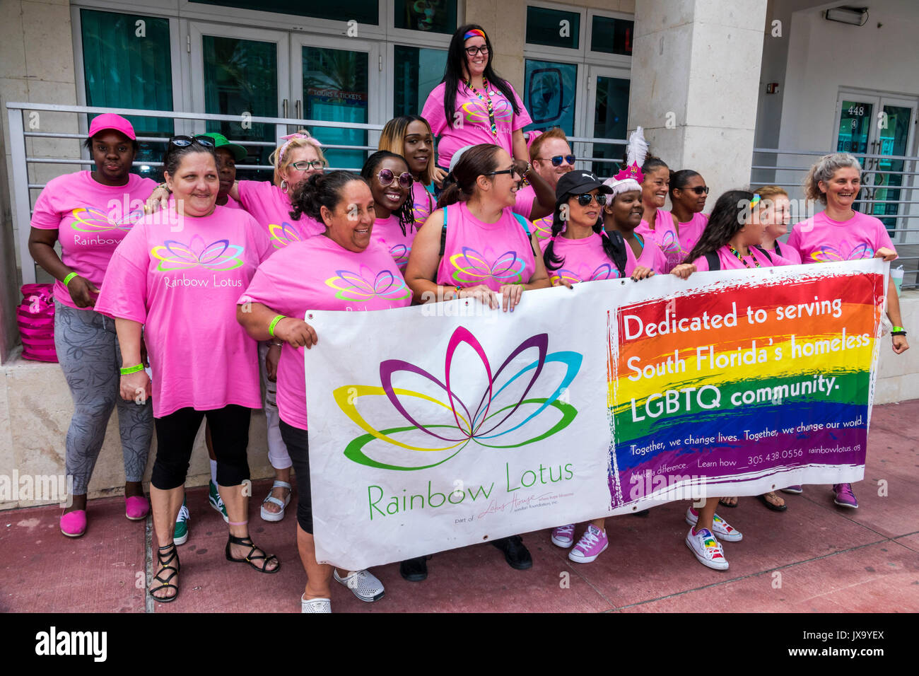 Miami Beach, Florida, Lummus Park, Gay Pride Week, LGBTQ, LGBT, Pride ...