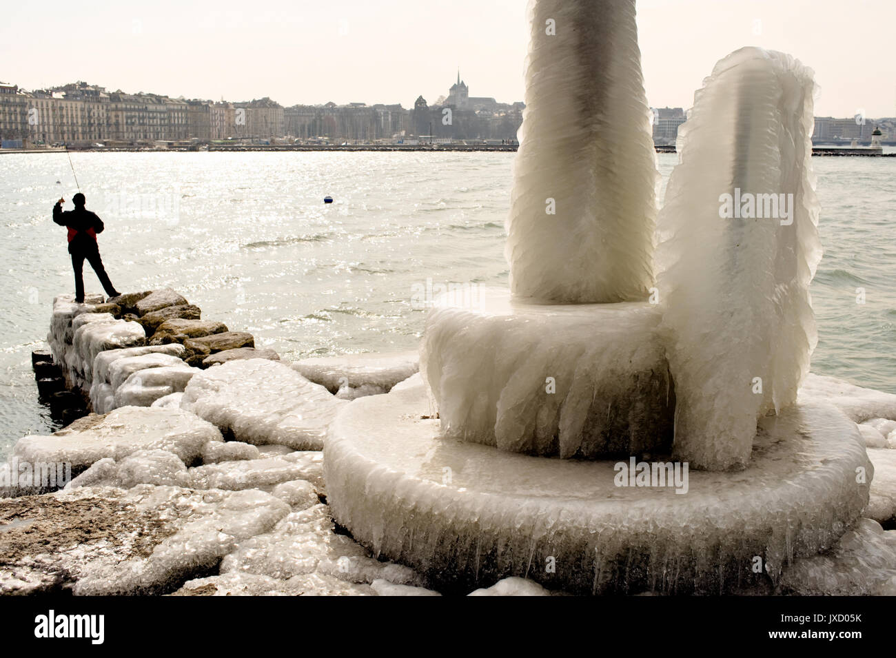 Genfersee winter -Fotos und -Bildmaterial in hoher Auflösung – Alamy
