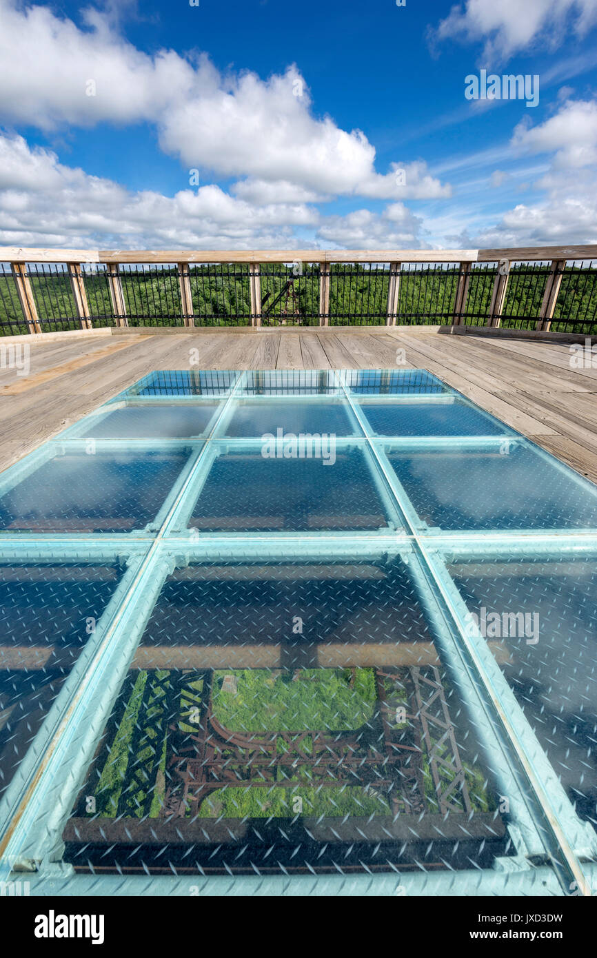 SKYWALK KINZUA BRIDGE STATE PARK MOUNT JEWETT MCKEAN COUNTY ...