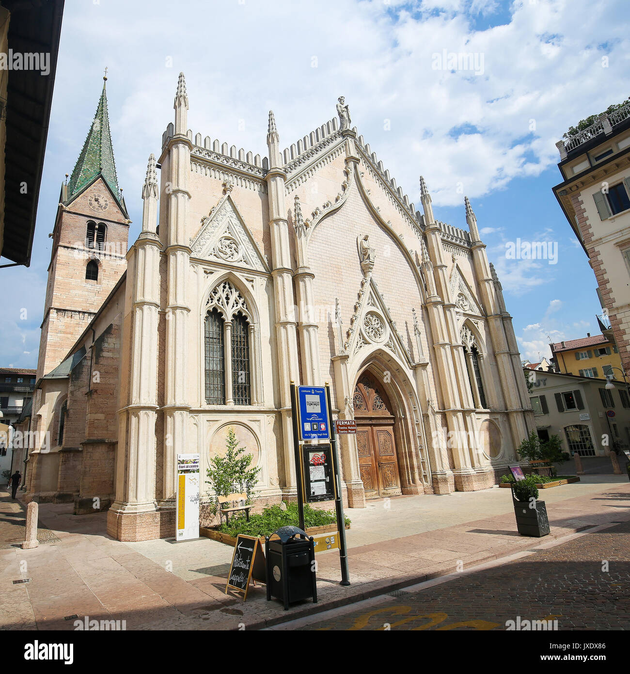 19. Jahrhundert Neo-gotischen Chiesa di San Pietro, St. Peters Kirche ...