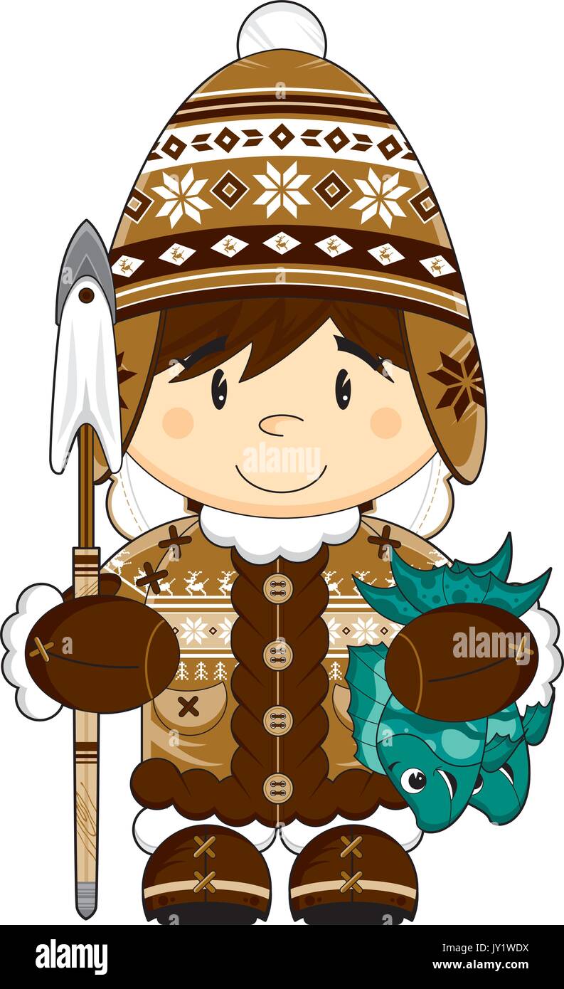 Cartoon Inuit Stockfotos und -bilder Kaufen - Alamy