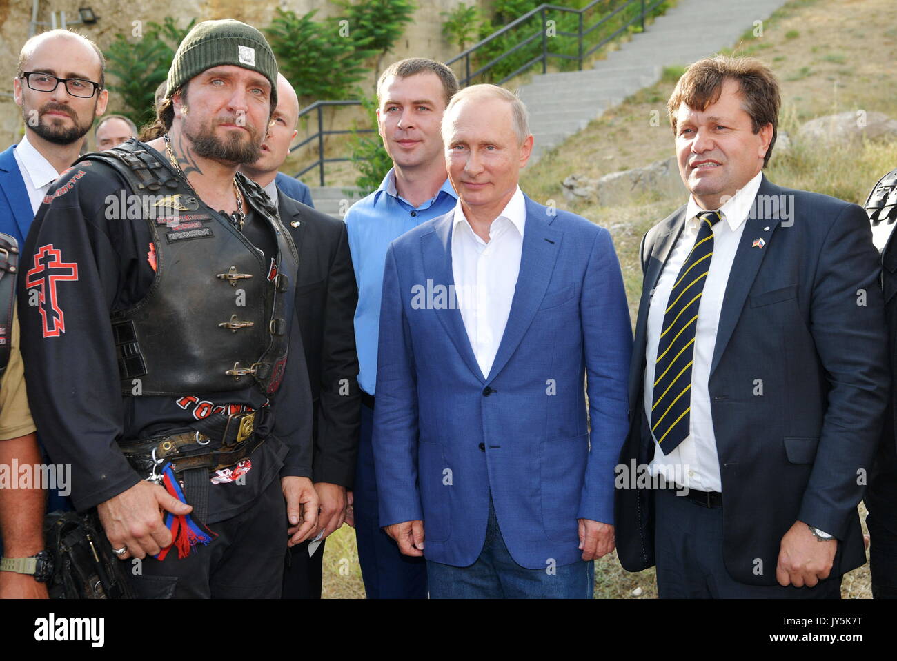 Night Wolves Putin Stockfotos und -bilder Kaufen - Alamy