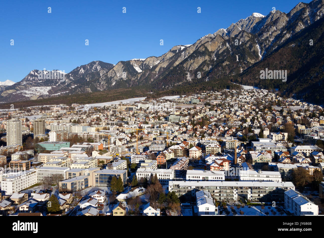 Luftbild der stadt chur -Fotos und -Bildmaterial in hoher Auflösung – Alamy