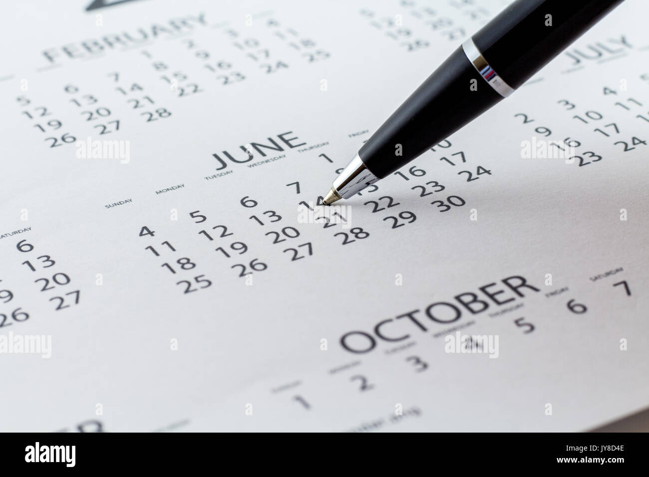 Woche und jahr -Fotos und -Bildmaterial in hoher Auflösung – Alamy