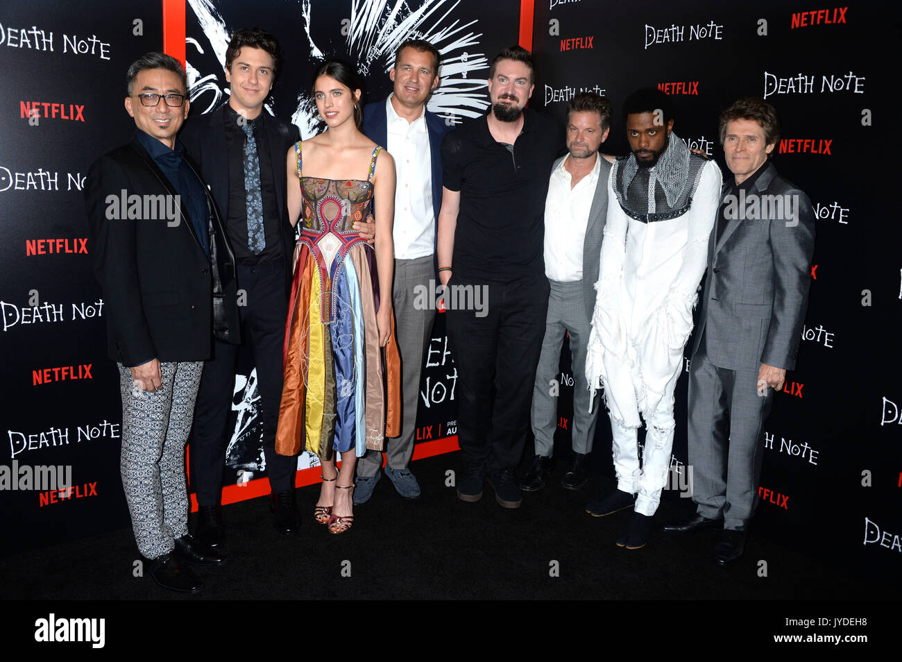 Paul nakauchi, nat Wolff, Margaret qualley, Scott Stuber, Adam wingard ...