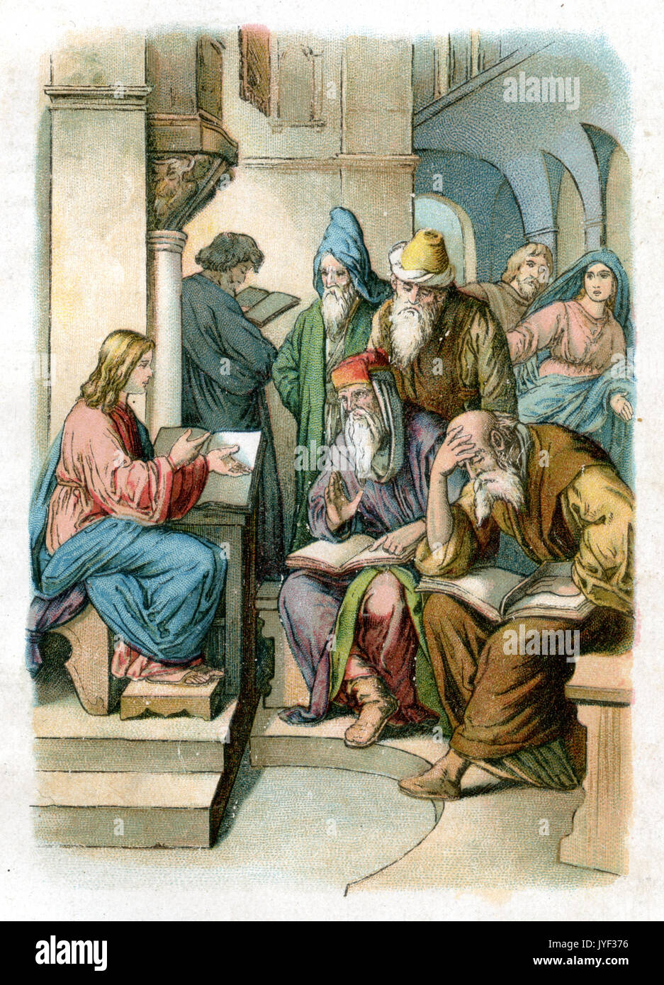 Jesus In Temple Stockfotos und -bilder Kaufen - Alamy