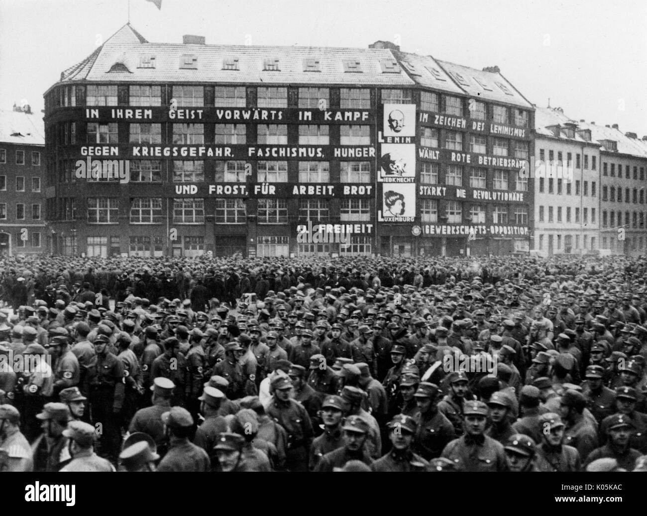 Demonstration Kpd Stockfotos und -bilder Kaufen - Alamy