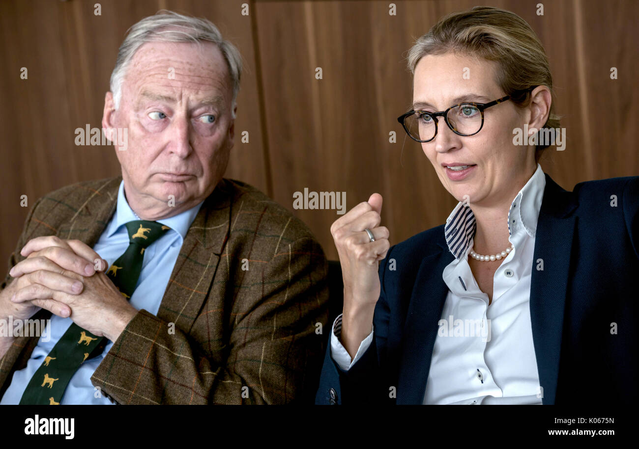 Alice weidel alexander gauland -Fotos und -Bildmaterial in hoher ...
