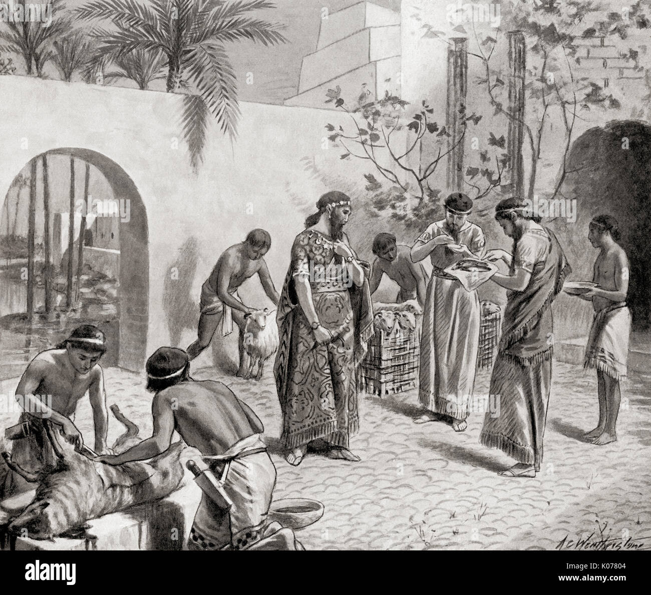 The babylonian king -Fotos und -Bildmaterial in hoher Auflösung – Alamy