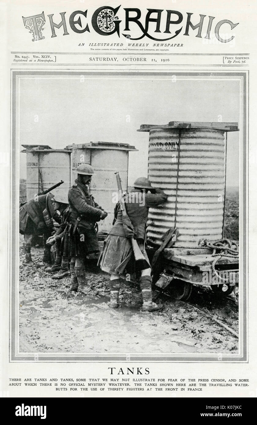 Tanks 1916 -Fotos und -Bildmaterial in hoher Auflösung – Alamy