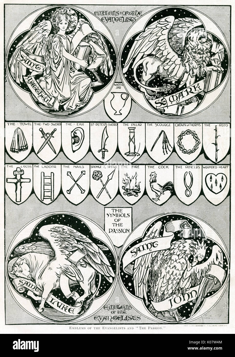 Symbole der evangelisten -Fotos und -Bildmaterial in hoher Auflösung – Alamy